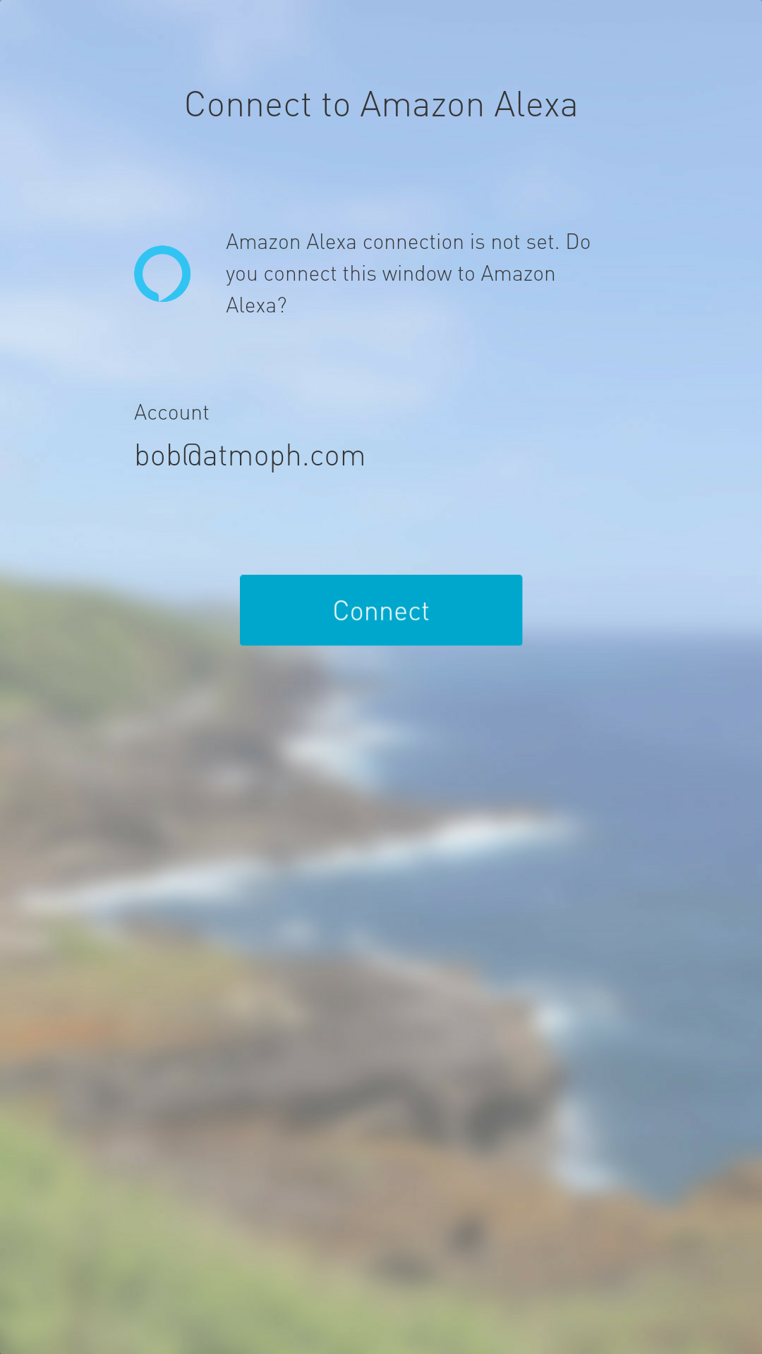 How to connect to Amazon Alexa – Atmoph