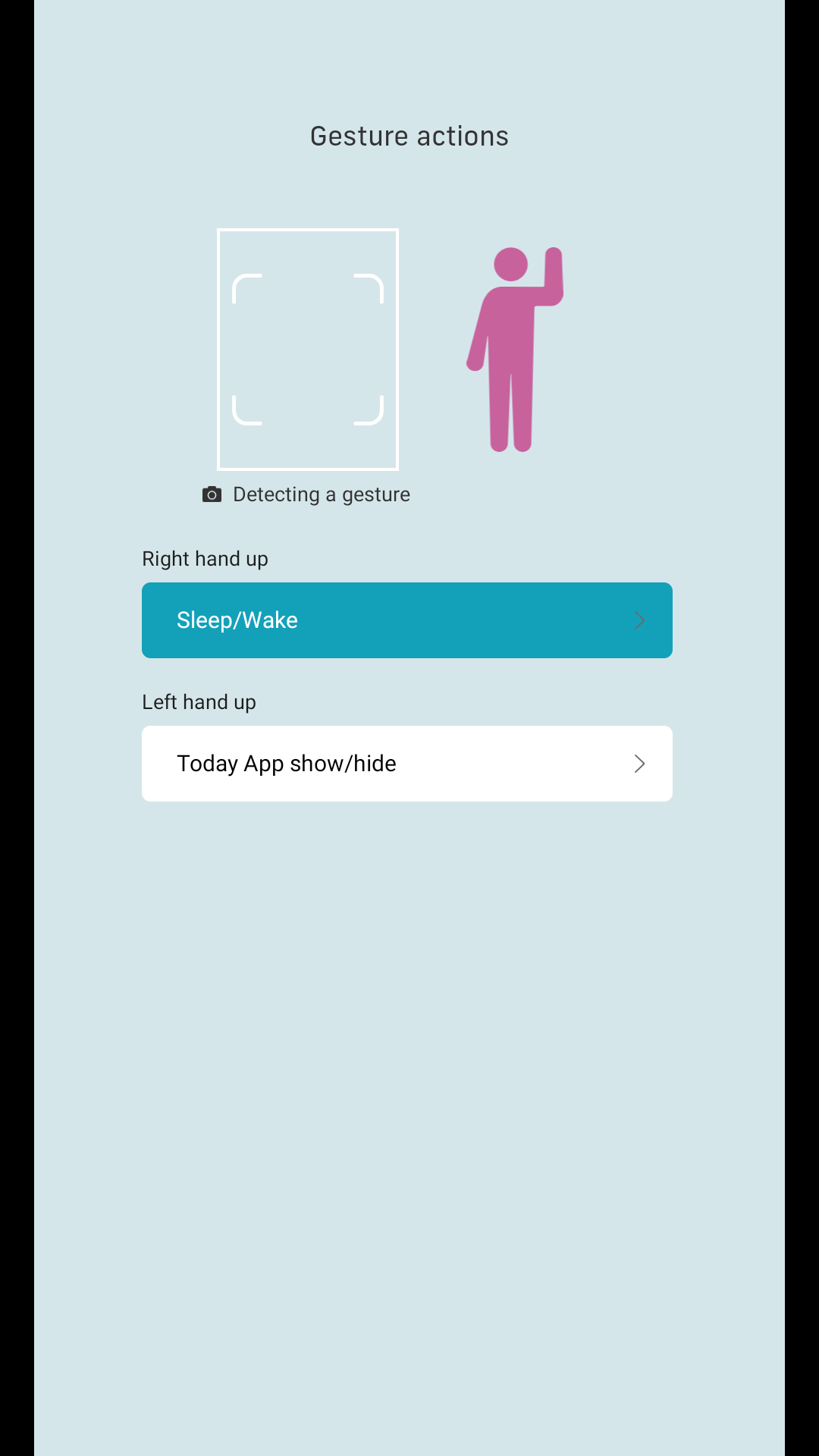 How to use Gesture with Camera Module? – Atmoph